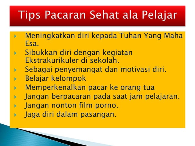 Materi tentang Pacaran oleh PIK R SMANSAKA 2018 | PPTX