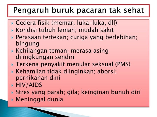 Materi tentang Pacaran oleh PIK R SMANSAKA 2018 | PPTX