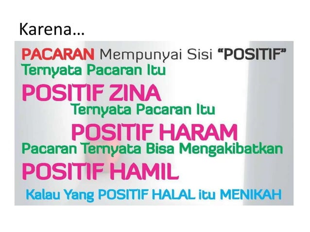 Pacaran islami | PPT