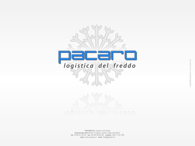 La logistica del freddo | PPT