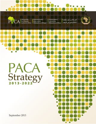 Partnership for Aflatoxin Control in Africa (PACA) strategy 2013 2022 ...