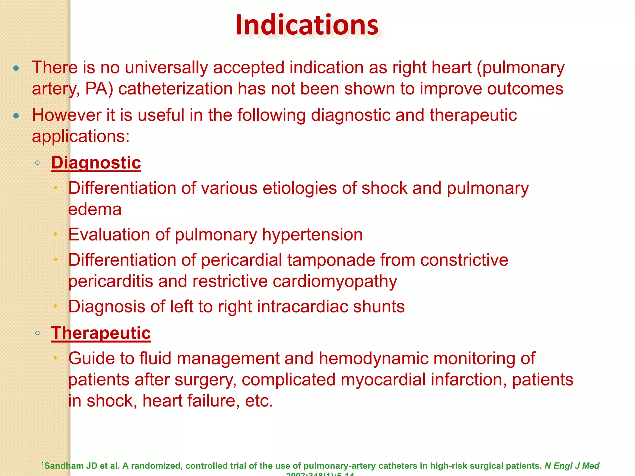 Pa catheter ctvac | PPTX
