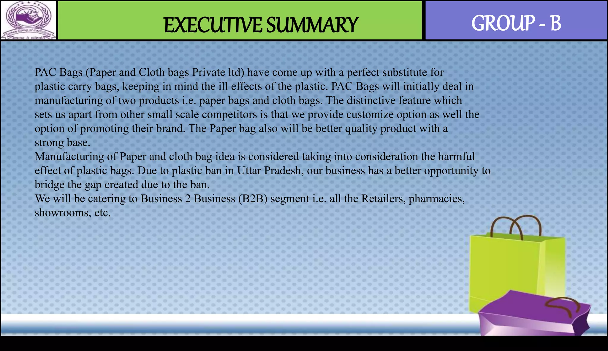 Pac bags pvt. ltd. | PPTX