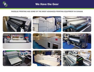 PacBlue Printing - Company Overview | PPT