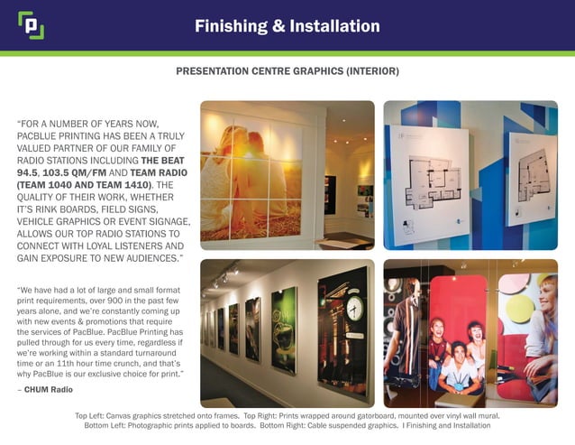 PacBlue Printing - Company Overview | PPT