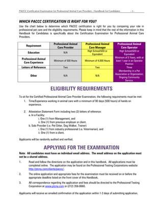PACCC? So Easy Even a Caveman Can Do It? Not quite. An Insight | PDF