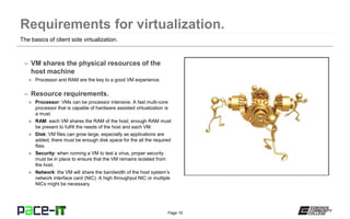 Pace IT - Basic Client-Side Virtualization | PPTX