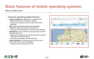 Pace IT - Basic Mobile Device | PPT