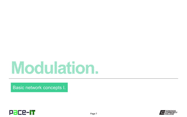 PACE-IT: Basic Network Concepts (part 1) | PPTX | Computer Networking | Computing