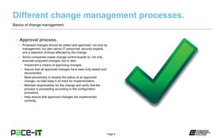 PACE-IT: Basics of Change Management | PPTX
