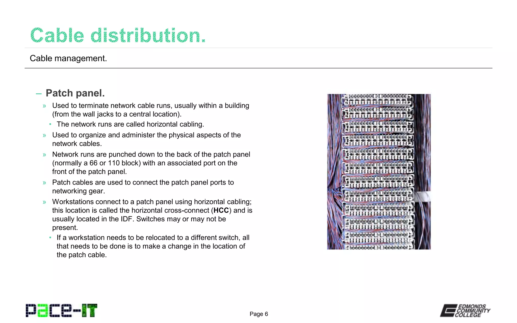 PACE-IT: Cable Management | PPTX