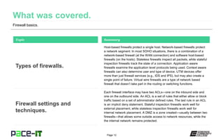 PACE-IT: Firewall Basics | PPT