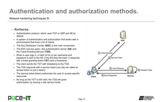 PACE-IT: Network Hardening Techniques (part 3) | PPT