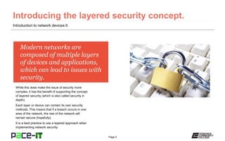 PACE-IT, Security+1.1: Introduction to Network Devices (part 2) | PPTX | Information and Network ...