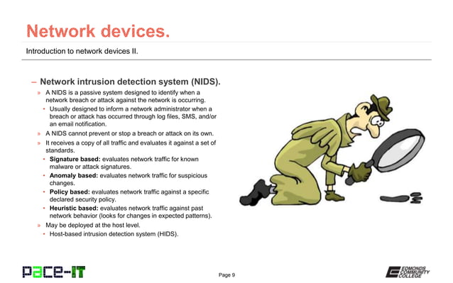 PACE-IT, Security+1.1: Introduction to Network Devices (part 2) | PPTX | Information and Network ...