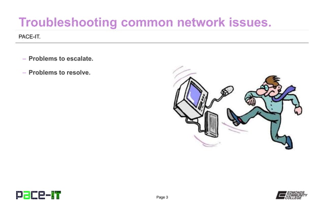 Pace It Troubleshooting Commonnetworkissuesbf Ppt