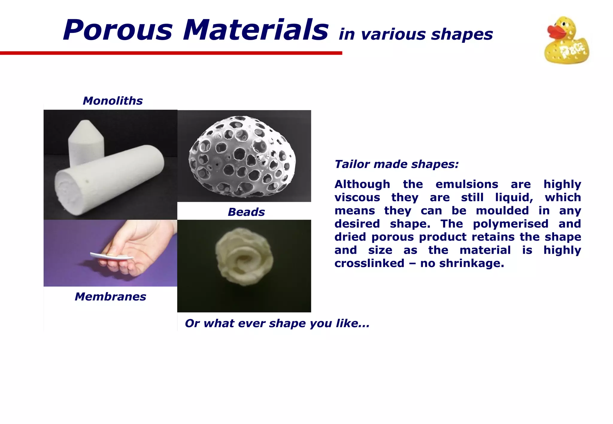 PolyHIPE - Sept 12 | PPT | Physics | Science