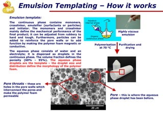 PolyHIPE - Sept 12 | PPT | Physics | Science