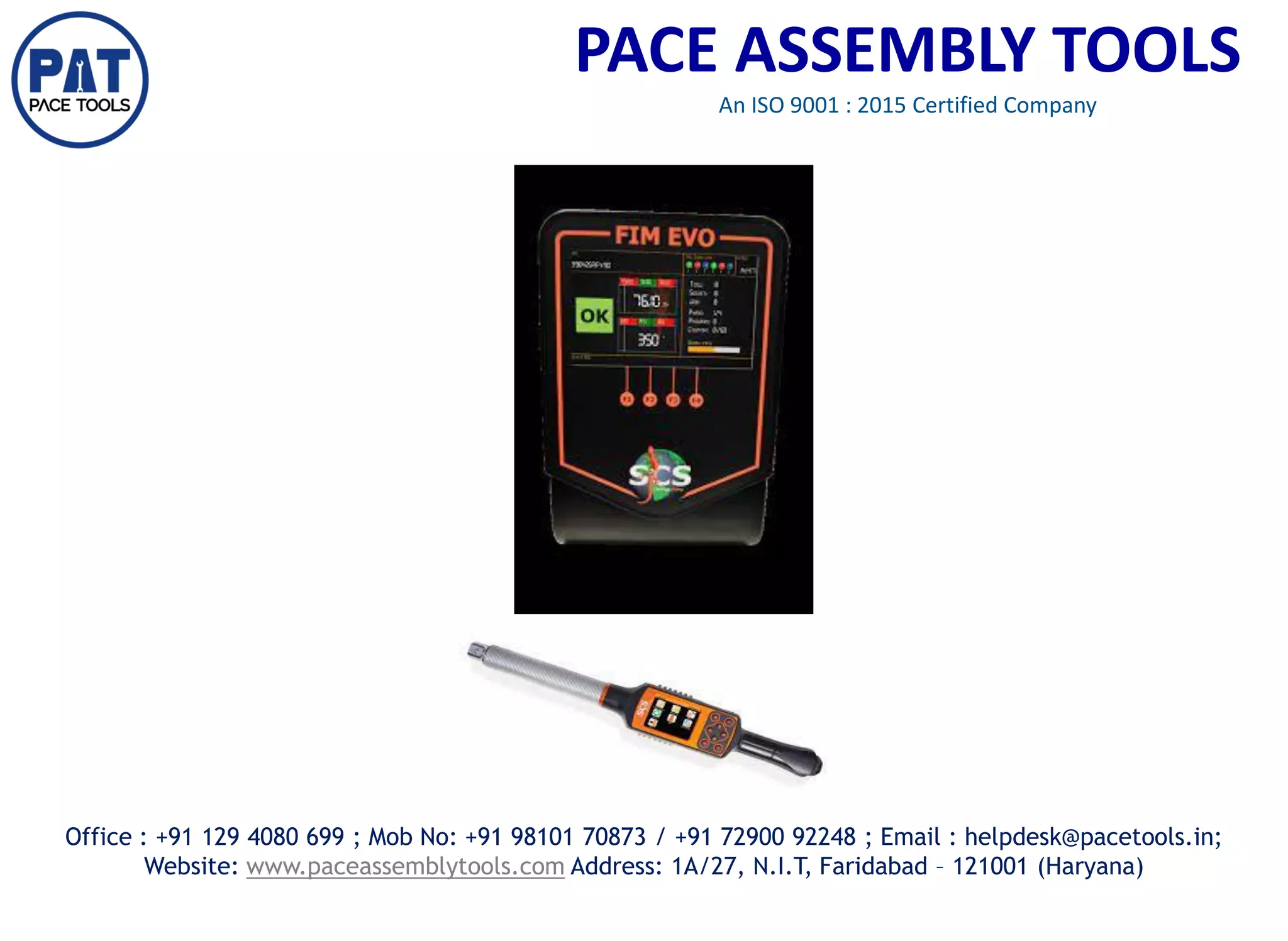 Pace Assembly Tools_Company Profile | PDF | Manufacturing Industry ...