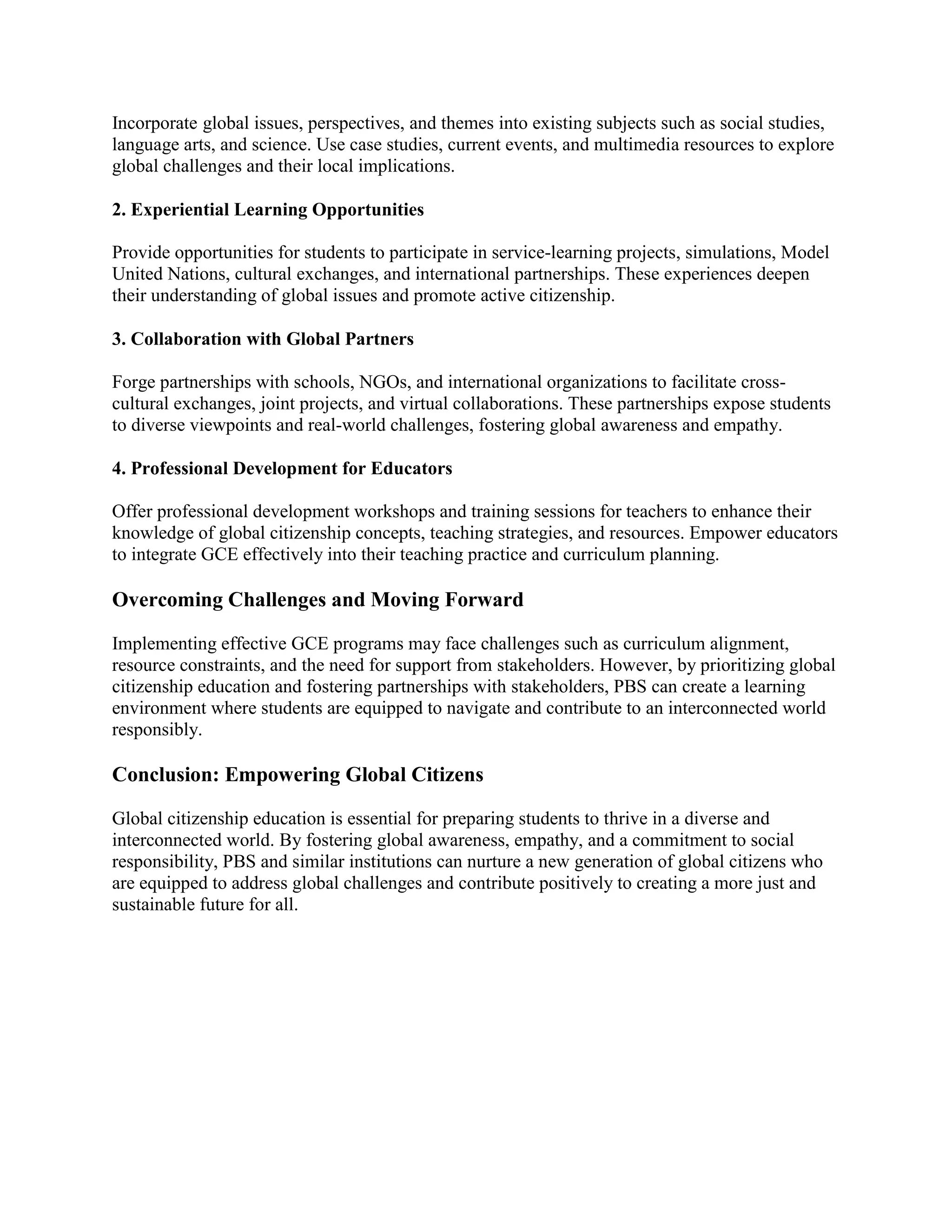 Embracing Project-Based Learning (PBL): Fostering Critical Thinking and ...