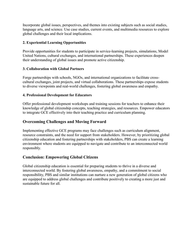 Embracing Project-Based Learning (PBL): Fostering Critical Thinking and ...