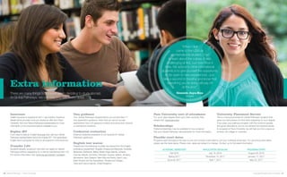 Pace University Brochure by Study Metro | PDF