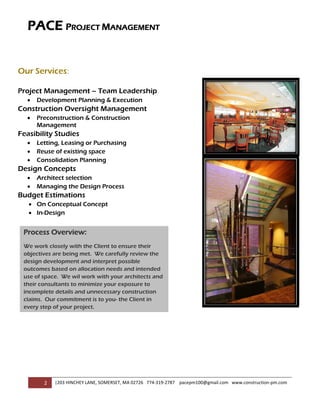 Pace Brochusre Part 2 | PDF | Civil Engineering Industry | Industries