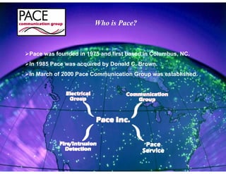 Pace Communication Group | PDF