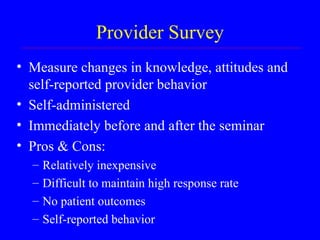 PACE evaluation methods | PPT