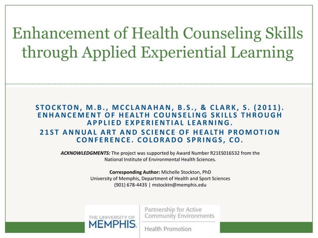 PACE Experiential Learning Poster | PPT