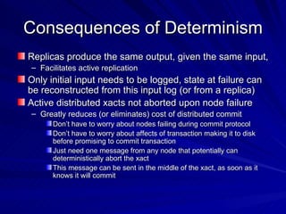 CAP, PACELC, and Determinism | PPT