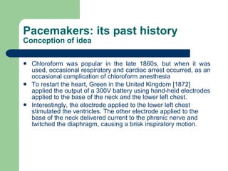 Pacemaker and anaesthesia | PPT