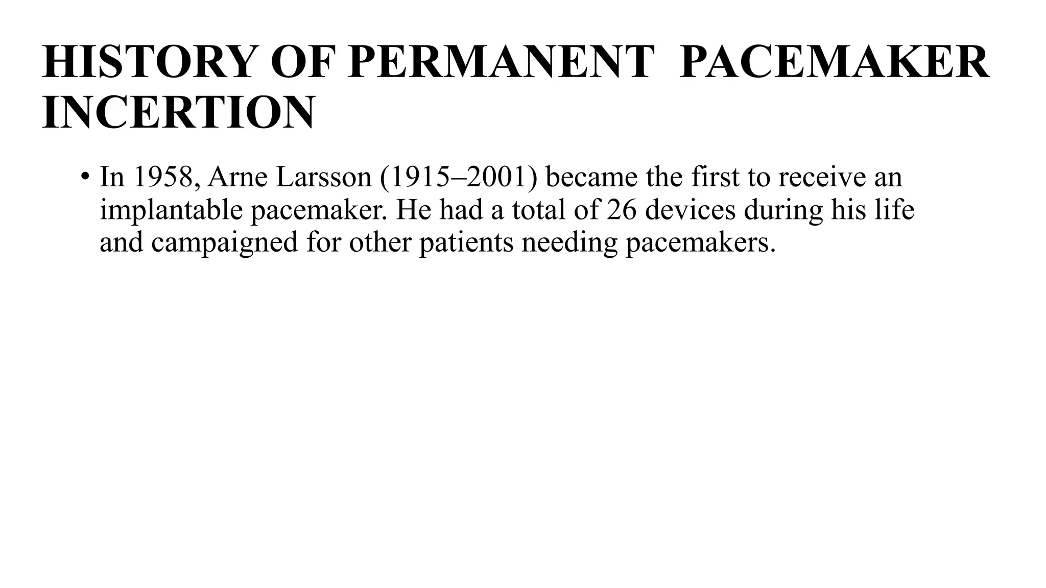 Pacemaker | PPTX