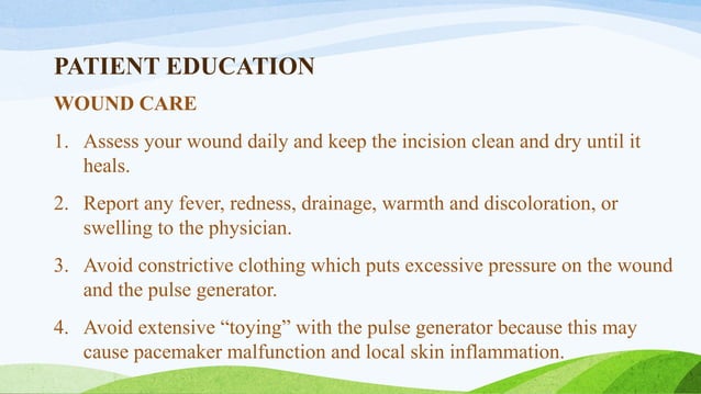 cardiac pacemaker internal cardiac device | PPT