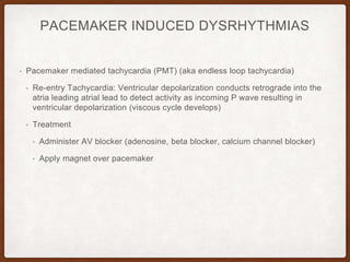 Cardiac Pacemakers - Basics | PPTX