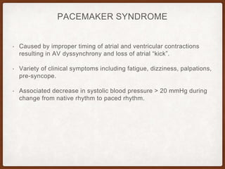 Cardiac Pacemakers - Basics | PPTX