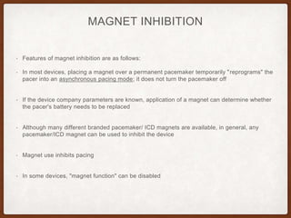 Cardiac Pacemakers - Basics | PPTX