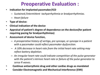 Pace maker anaesthesia | PPTX