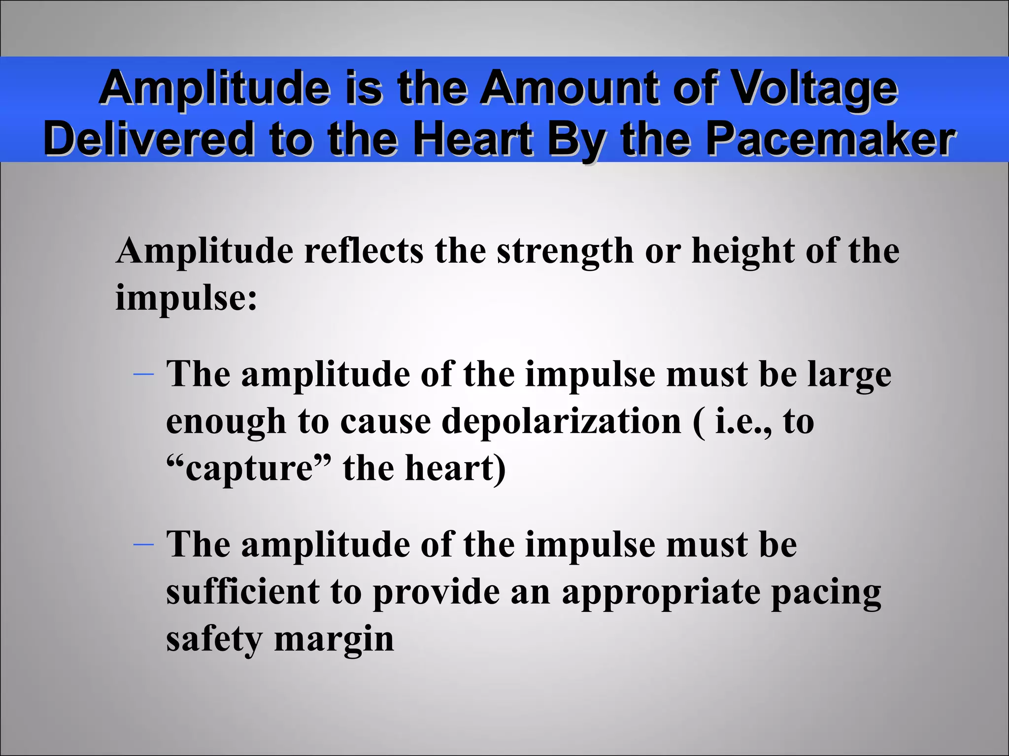 Pacemaker basics | PPT