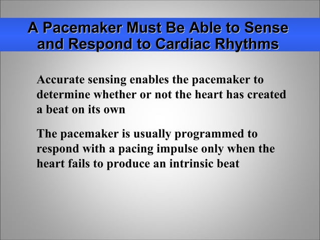 Pacemaker basics | PPT