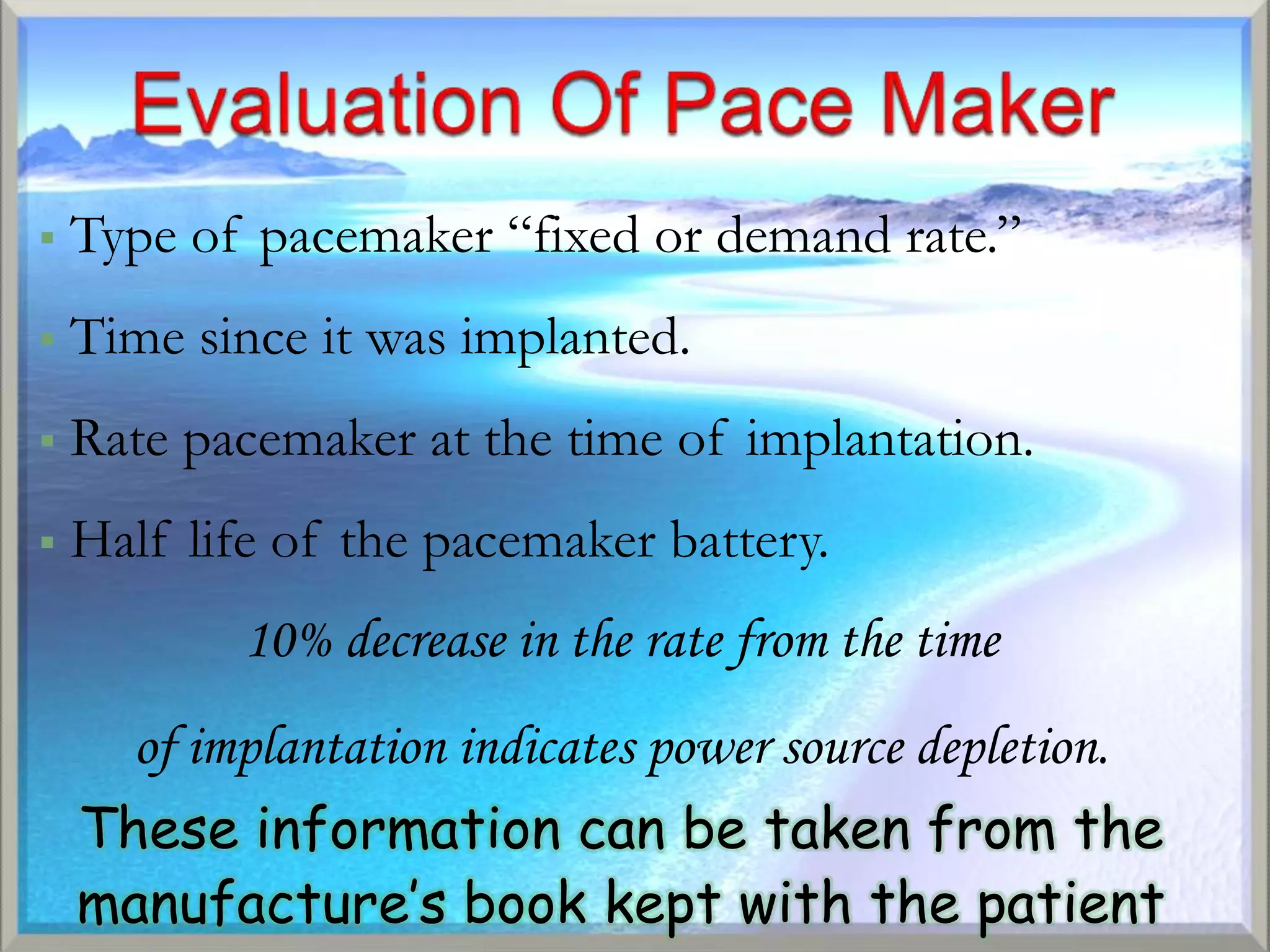 Pacemaker & cabg | PPTX