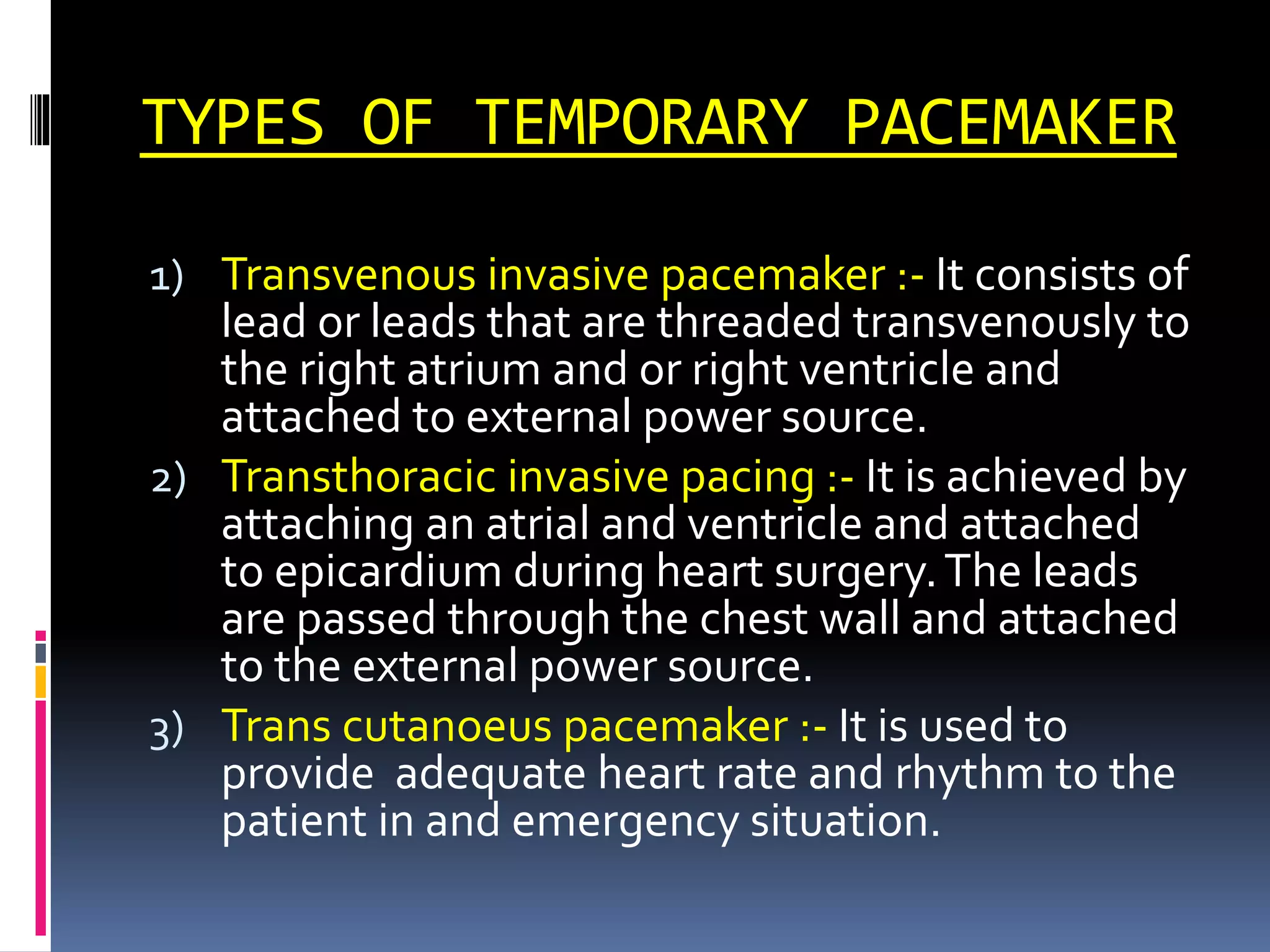 Pacemaker powerpoint presentation med surg | PPTX