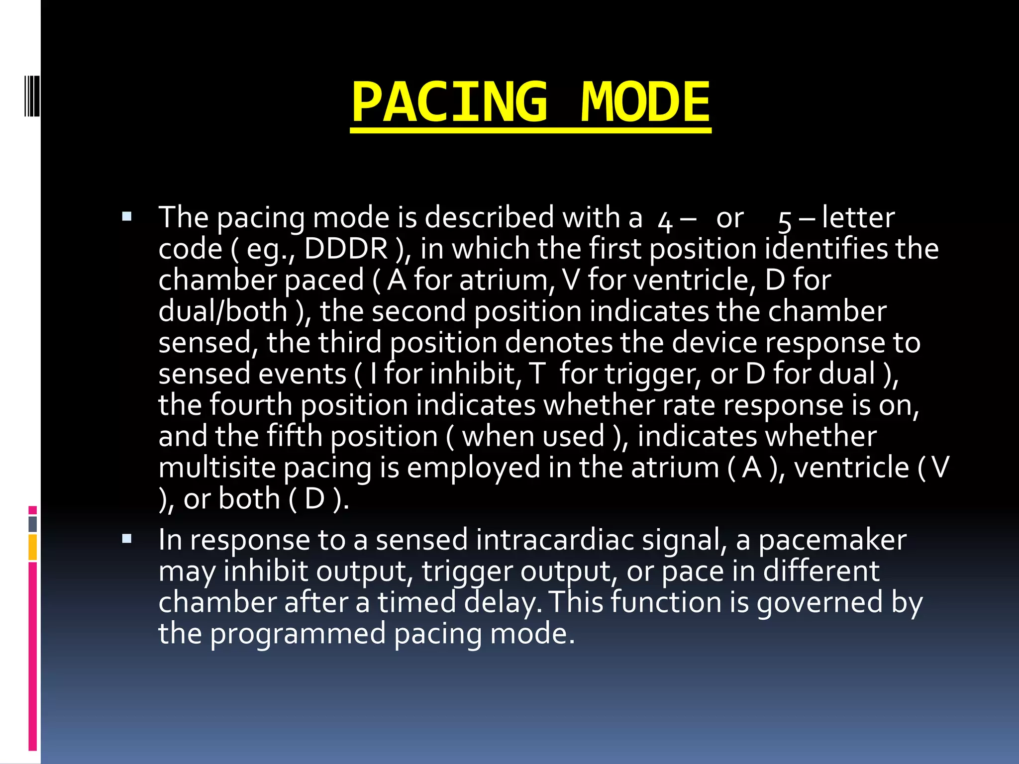 Pacemaker powerpoint presentation med surg | PPTX