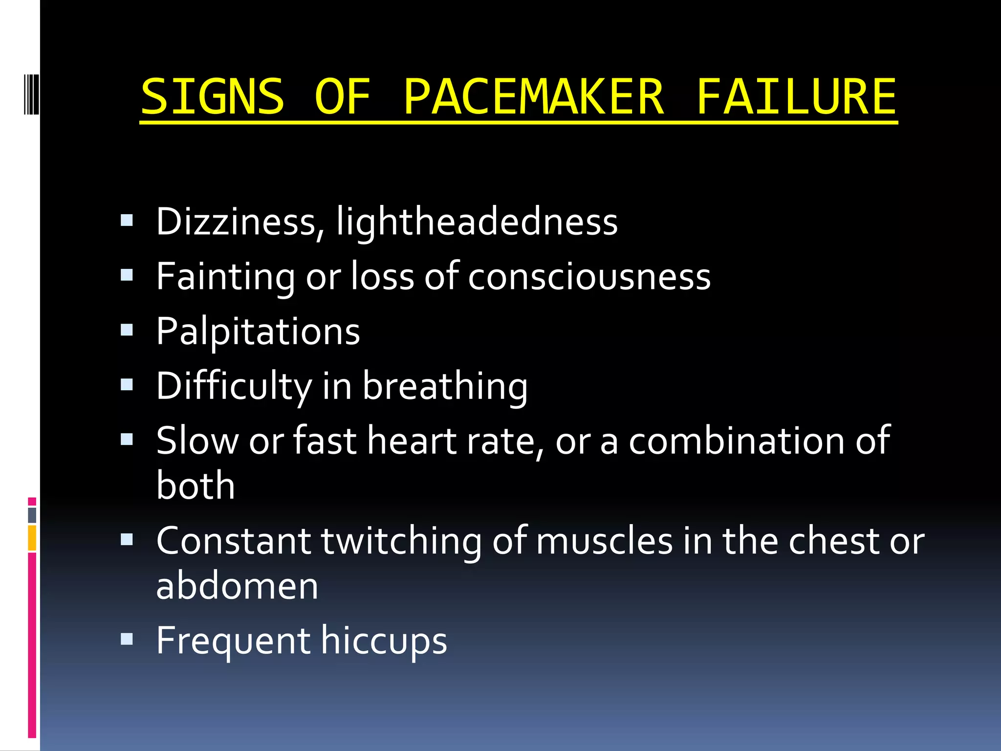 Pacemaker powerpoint presentation med surg | PPTX