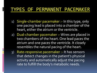 Pacemaker powerpoint presentation med surg | PPTX | Heart and ...
