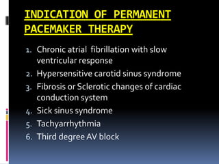 Pacemaker powerpoint presentation med surg | PPTX