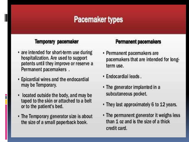 Pacemaker powerpoint presentation med surg | PPTX | Heart and ...