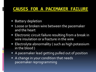 Pacemaker powerpoint presentation med surg | PPTX
