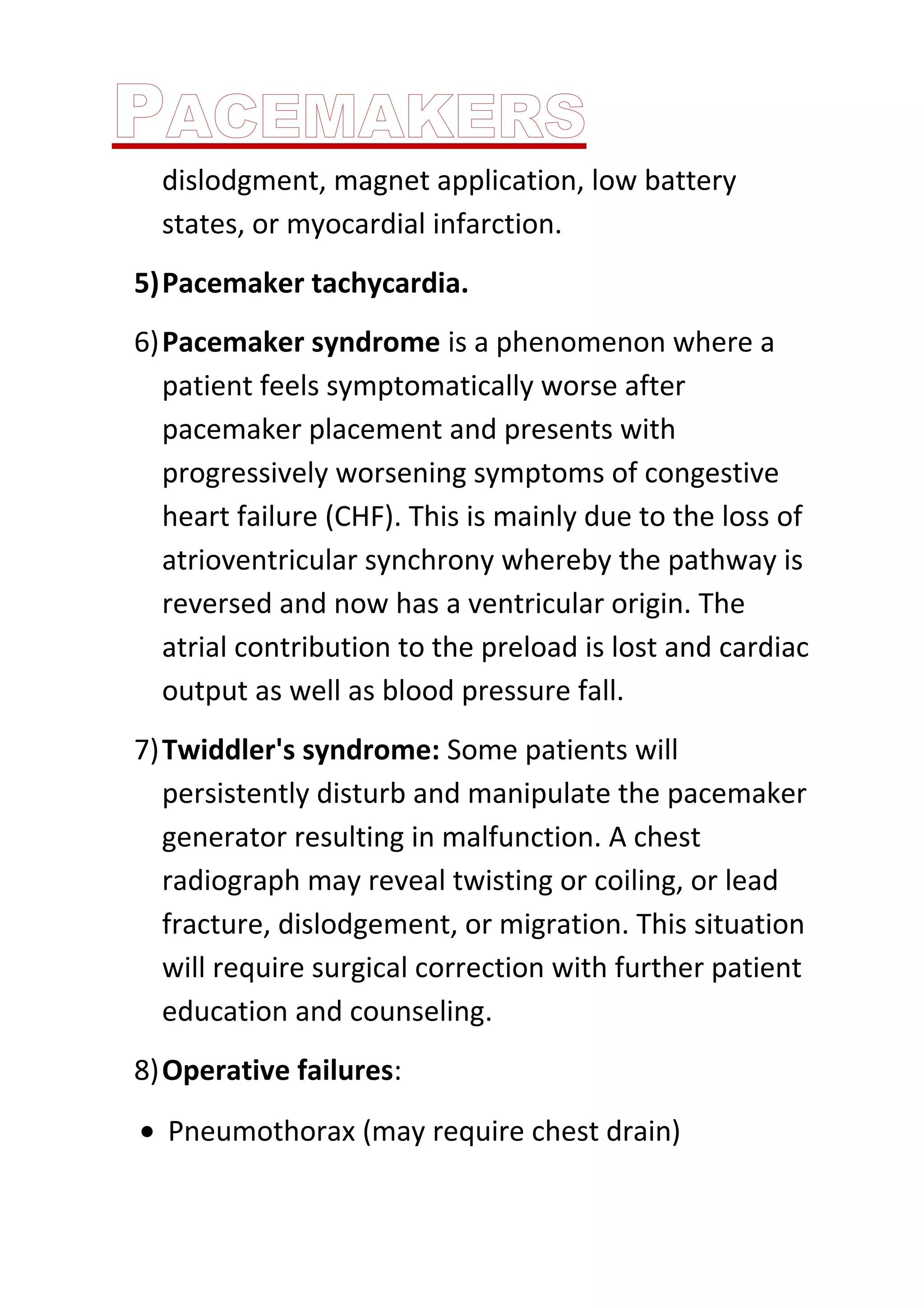 Pacemakers | DOC