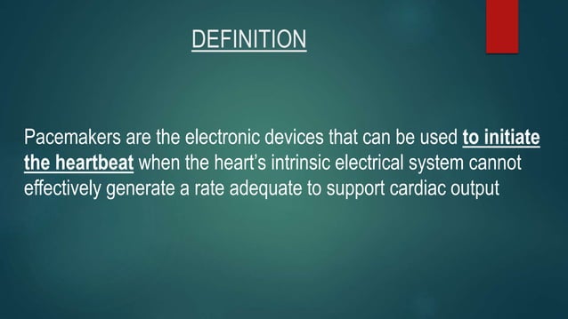 Pacemakers | PPTX